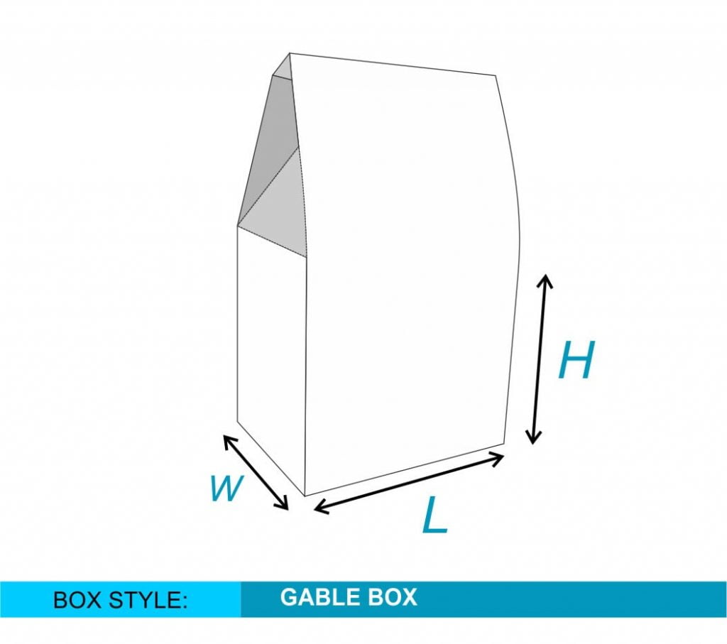 Custom Gable Boxes & Gable Packaging Boxes Wholesale
